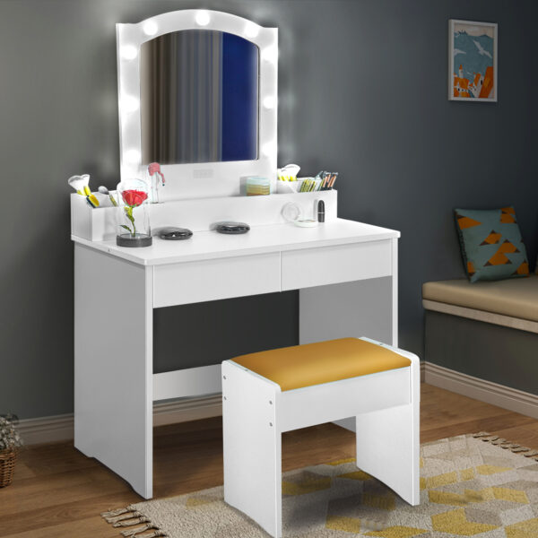 Meja Rias Jati Minimalis Modern Rossy | Indofurnia